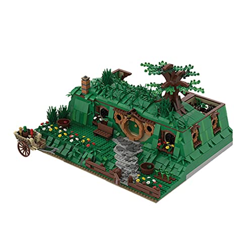 Building Blocks Set MOC-27847 The cave Where The Hobbits Lived 2370 pcs World-Famous Architecture Nano Micro Building Blocks Mini Construction Toy Set Toys Educational Toy Gift for Adults