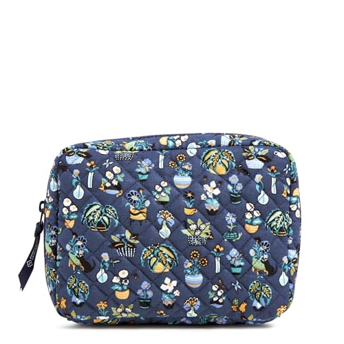 Vera Bradley Women's Cotton Cord Organizer, Plants - Recycled Cotton, One Size