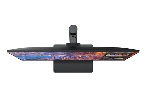 SAMSUNG 32-Inch ViewFinity S80PB Series UHD Monitor, DCI-P3 98%, VESA DisplayHDR 600, IPS Panel, Matte Display, USB-C, PIP/PBP, Intelligent Eye Care, LS32B806PXNXGO, 2023,Black