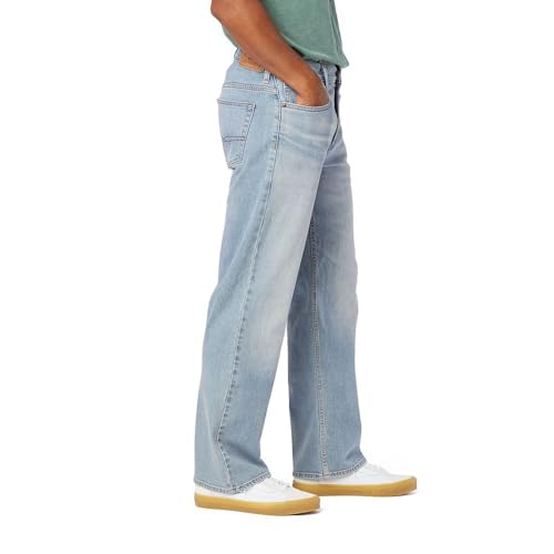 Levi Strauss Signature Gold Men's Loose Fit Jeans, Point Loma, 30Wx32L