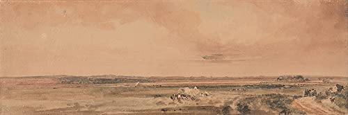 ArtDirect Harvest Time 48x16 UnFramed Museum Art Print Poster Ready for Framing by Peter DeWint (English, 1784 – 1849)