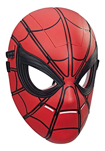 Spider-Man Marvel Glow FX Mask Electronic Wearable Toy with Light-Up Moving Eyes for Role Play, for Kids Ages 5 and Up