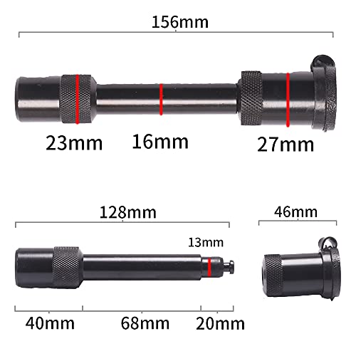 YOSAYUSA Trailer Hitch Lock 5/8" Trailer Hitch Locking Pin Towing Truck Hitch Receiver Pin Lock Towing Hitch Lock, for Class III/IV/V Hitches fit 2 inch Receiver