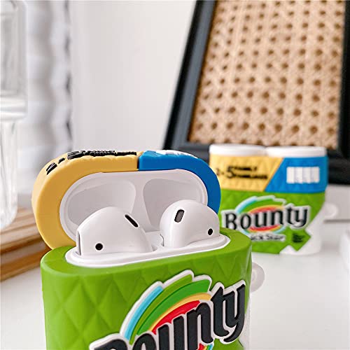 Cute Air pod PRO Case, XUYIQIANG, Bounty 3D Cartoon Funny Sour Patch Protection Case Covering The Skin, with Keychain for Air pod PRO (Bounty)