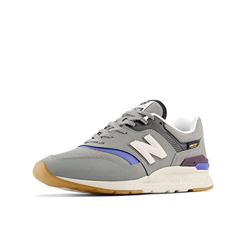 New Balance Men's 997H V1 Sneaker, Harbor Grey/Marine Blue, 8.5