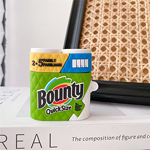 Cute Air pod PRO Case, XUYIQIANG, Bounty 3D Cartoon Funny Sour Patch Protection Case Covering The Skin, with Keychain for Air pod PRO (Bounty)