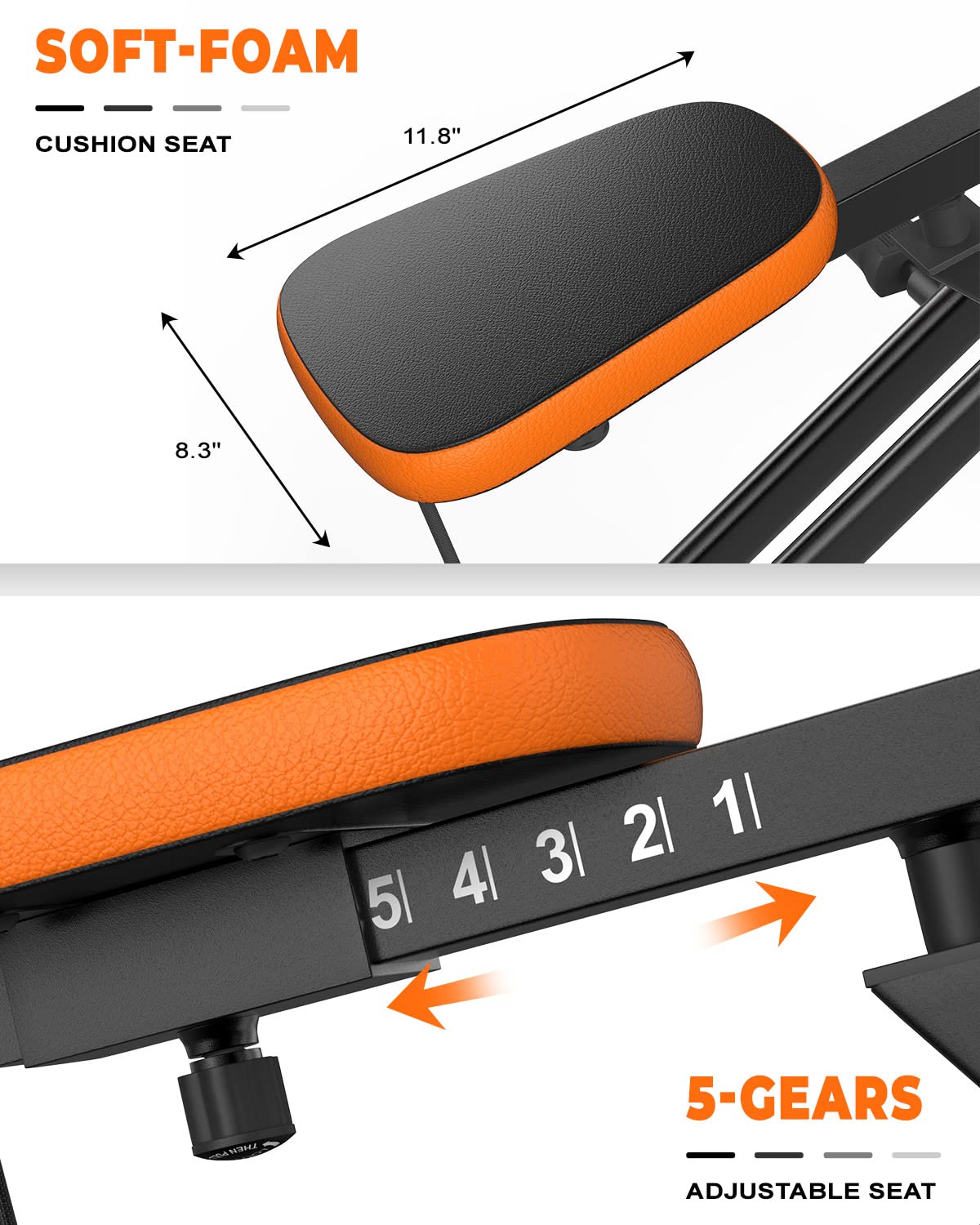 Dskeuzeew Squat Machine for Home with LCD Monitor Squat Exercise Equipment for Home Gym Fitness