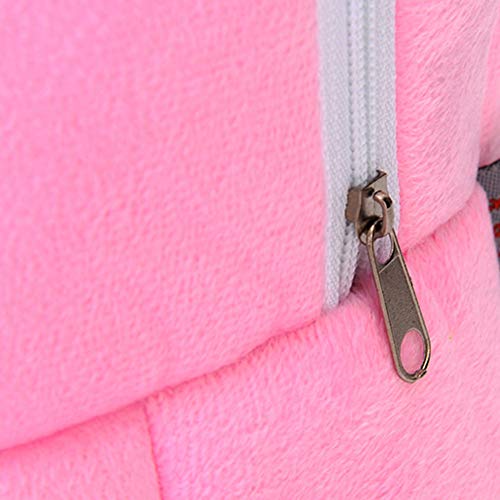 Heave Pet Carrier Bag Portable Small Animals Breathable Mesh Pouch Outgoing Travel Backpack Sleeping Bed for Hamster Guinea Pig Hedgehog Suger Glider Squirrel Blue S