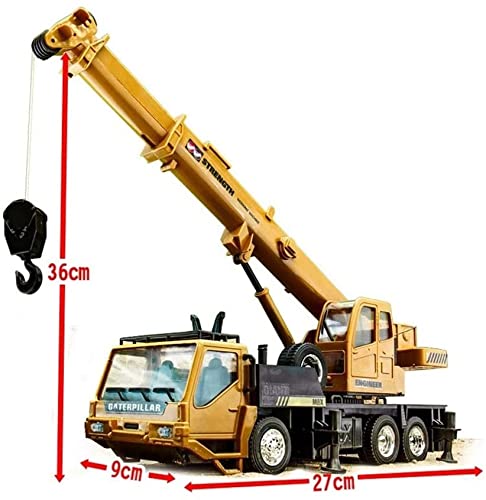 ZOTTEL Remote Control Engineering Vehicle Tower Crane RC Mobile Construction Crane Bulldozer Loader Gift Boy Toys Excavator Educational Toys