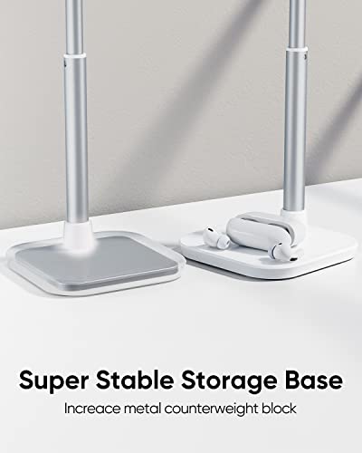narmle Cell Phone Stand, Adjustable Phone Stand for Desk, Desktop Phone Holder Stand, Tall Phone Stand Cradle Compatible with iPhone, Galaxy and All Smart Phones