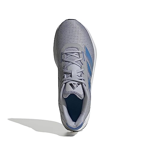 adidas Men's Duramo SL Sneaker, Halo Silver/Legend Ink/Bright Royal, 8