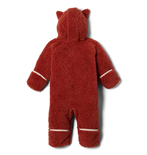 Columbia Baby Foxy Baby Sherpa Bunting, Warp Red/Chalk, 3/6