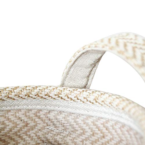 UXZDX Cloth Flowerpot Storage Basket Cotton Linen Blended Desktop Storage Box Kids Toys Sundries Organizer Laundry Basket