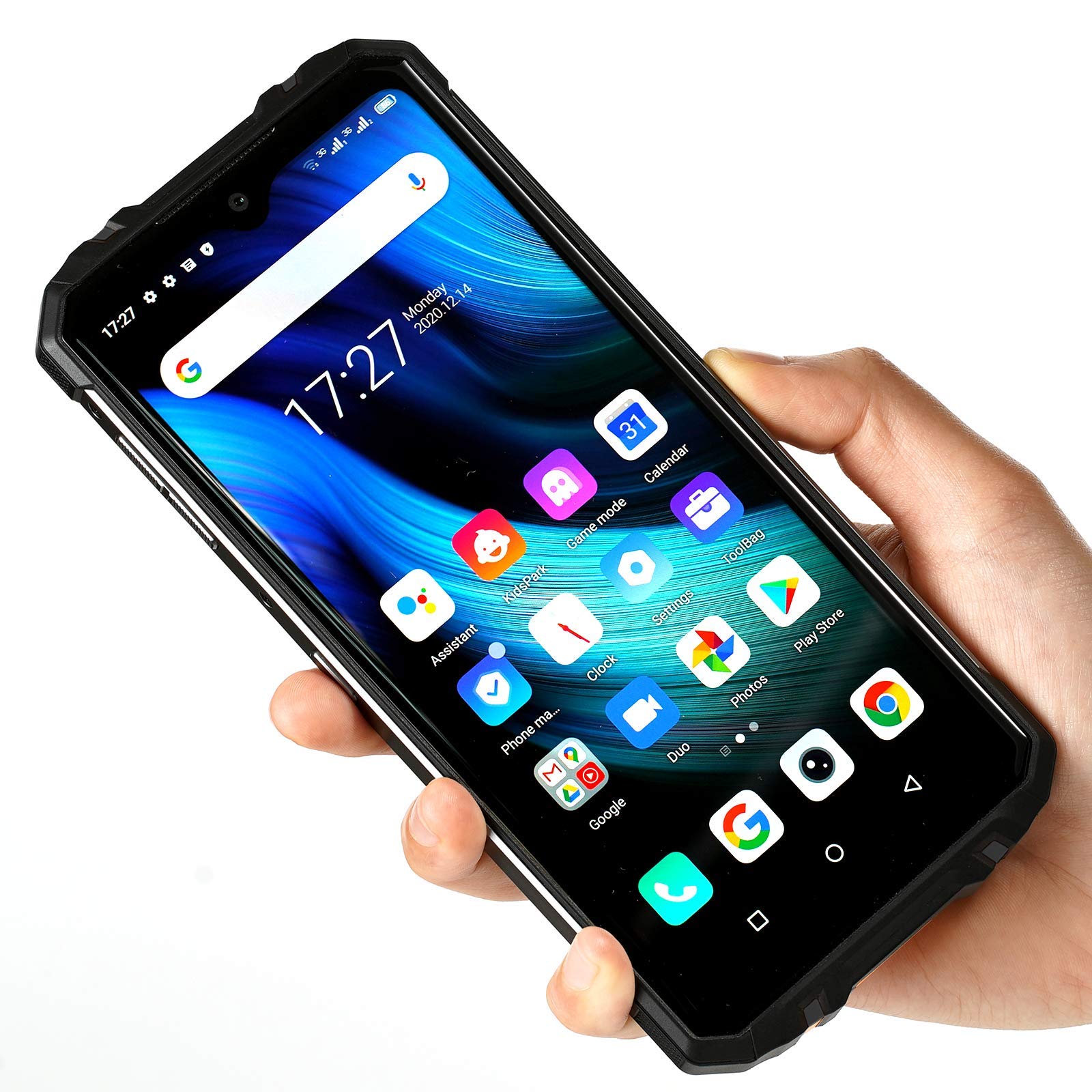 OUKITEL WP8 Pro Rugged Smartphone 6.49 inch Android 10 Unlocked Cell Phones 5000mAh Battery 4GB RAM + 64GB ROM IP68 Waterproof Mobile Phone 4G Dual SIM 16MP Rear Triple Camera NFC Global Version