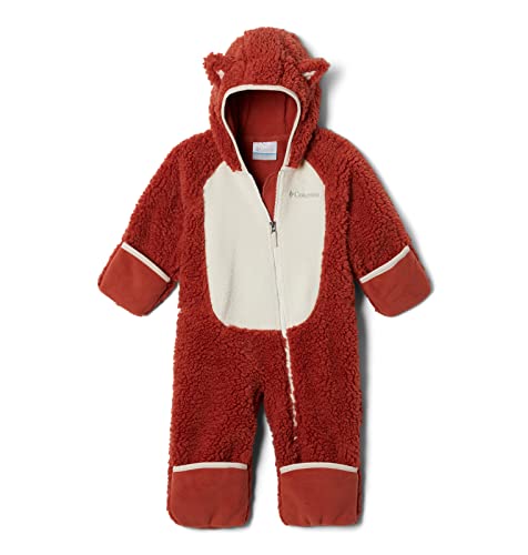 Columbia Baby Foxy Baby Sherpa Bunting, Warp Red/Chalk, 3/6