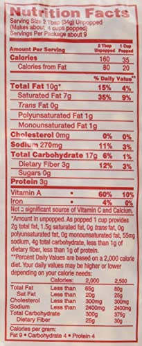 Mega pop Popcorn Kit - 10.6 Oz. (10.6 Oz. kit for 8oz. kettles) (12 Count)