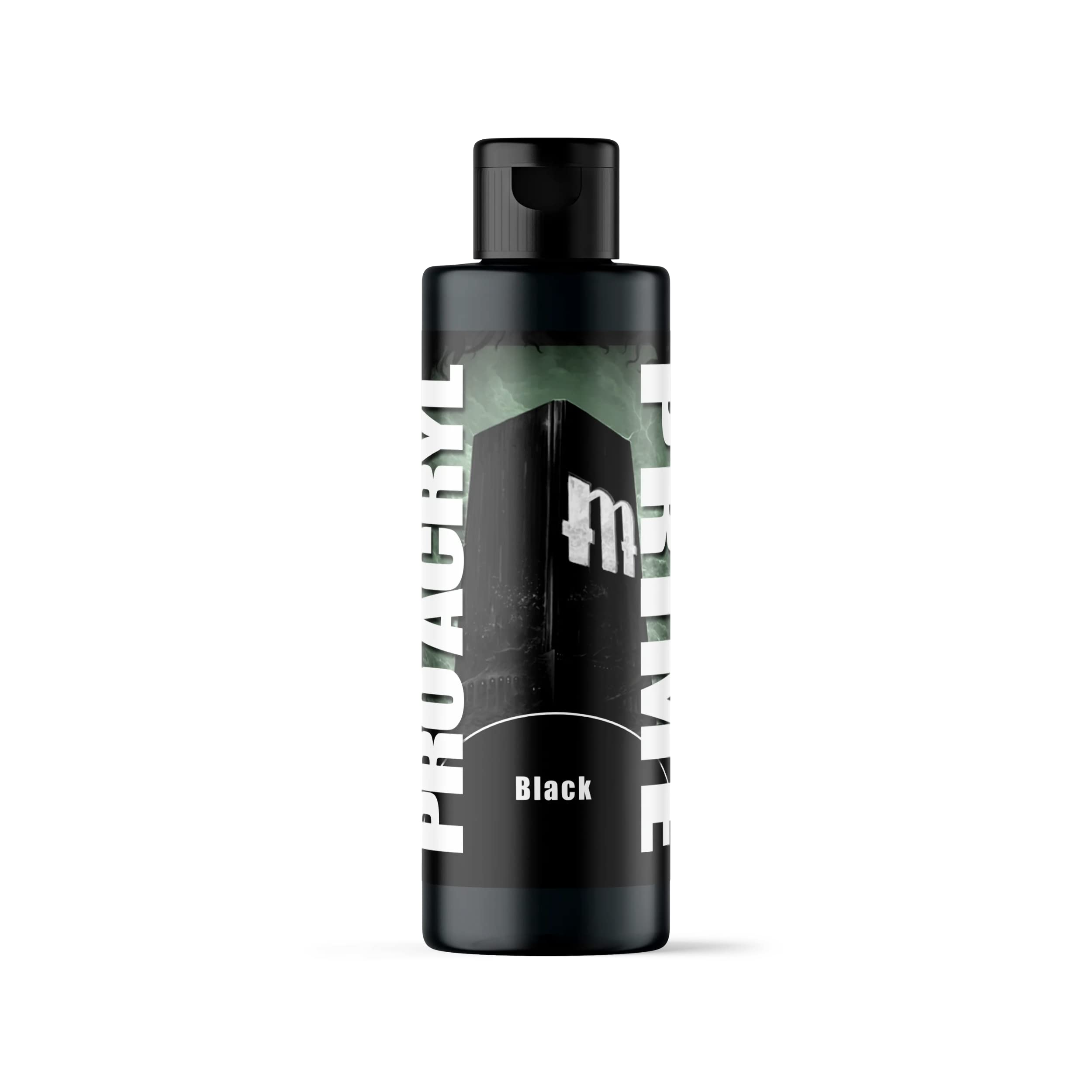 Monument Hobbies Pro Acryl PRIME 002 - Black Acrylic Model Paints for Plastic Models - Miniature Painting