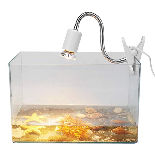 Pssopp 25W/50W 220‑240V Heating Light Aquarium Heat Basking Lamp LightB Bulb for Reptile Lizard Turtles(50W)
