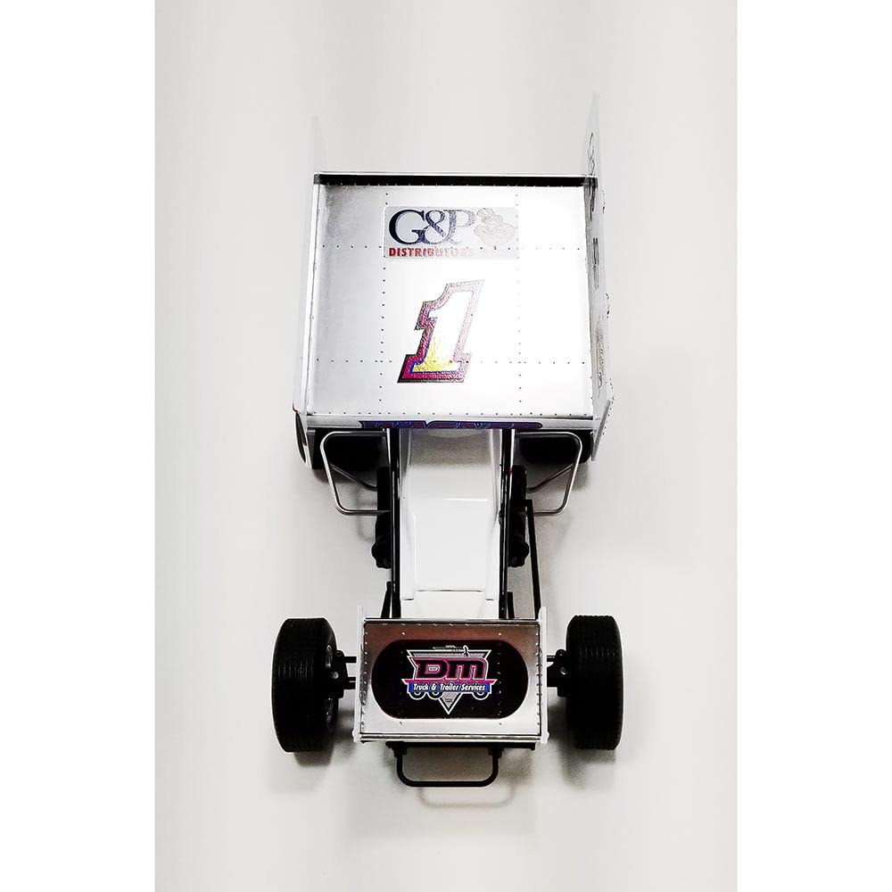 Winged Sprint Car #1 Logan Wagner ZEMCO Mac Magee Motorsports (2022) 1/18 Diecast Model Car by Acme A1822017