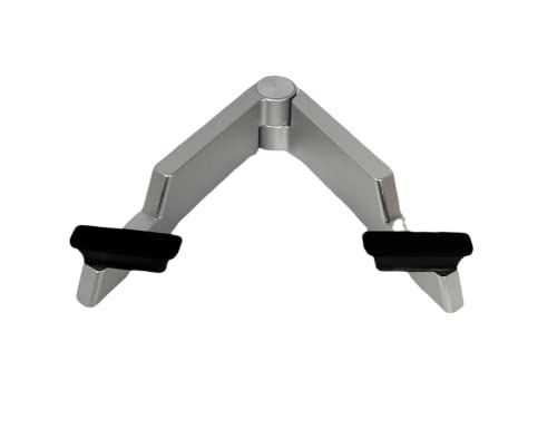JBGold Foldable Aluminum Cell Phone Holder Stand for Desk (Silver) Portable Phone Stand
