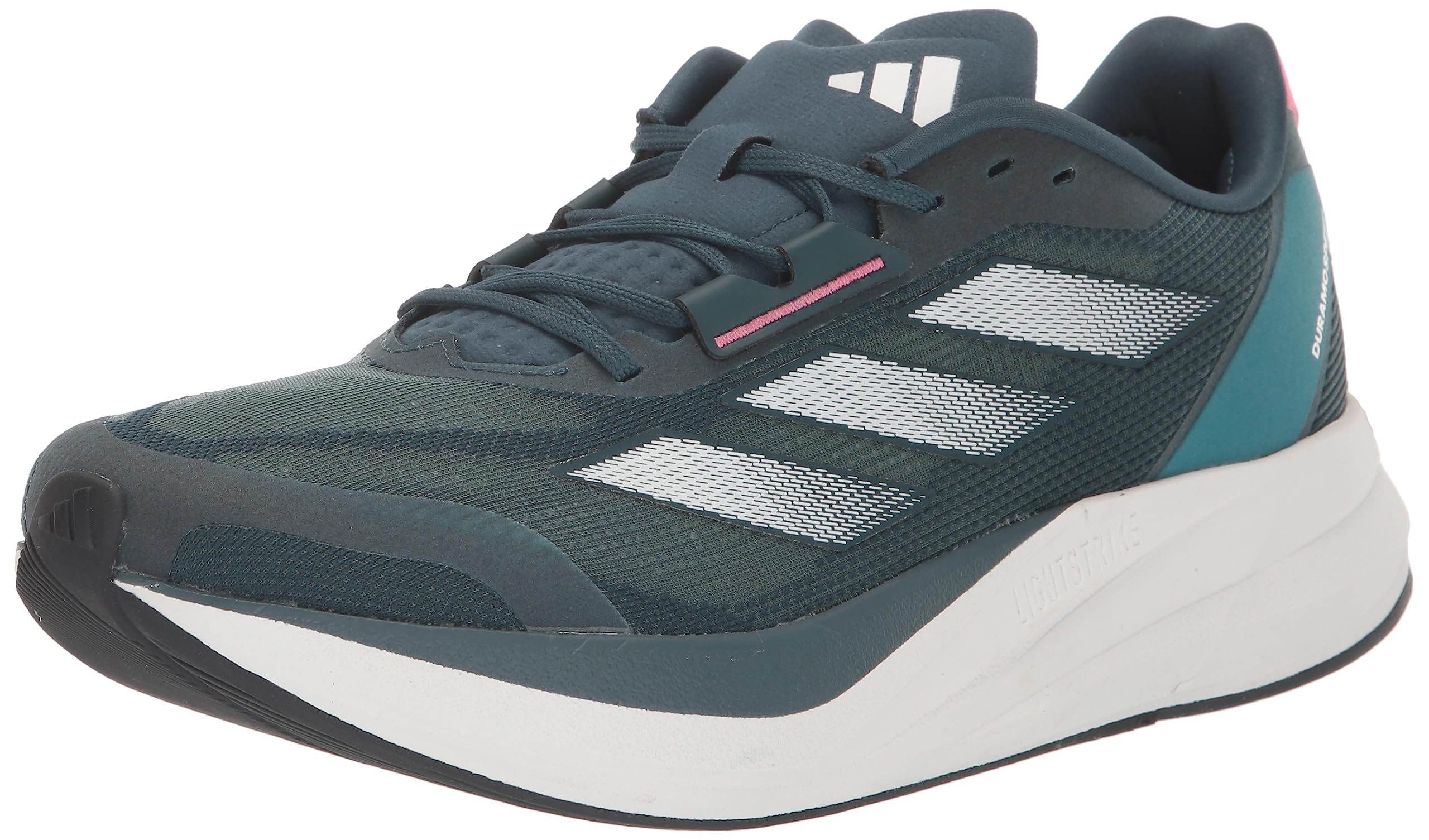 adidas Women's Duramo Speed Sneaker, Arctic Night/Lucid Lemon/Arctic Fusion, 11