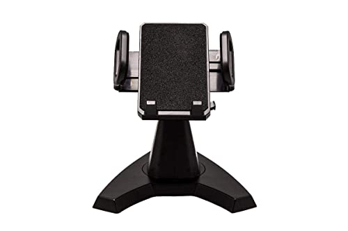 Desk Call by Cup Call Desktop Phone Mount - View Your Cell Phone at Any Angle - Fully Adjustable Phone Stand Great for Video Chatting - Tilts & Rotates for Easy Viewing - Easy Phone Charging Access