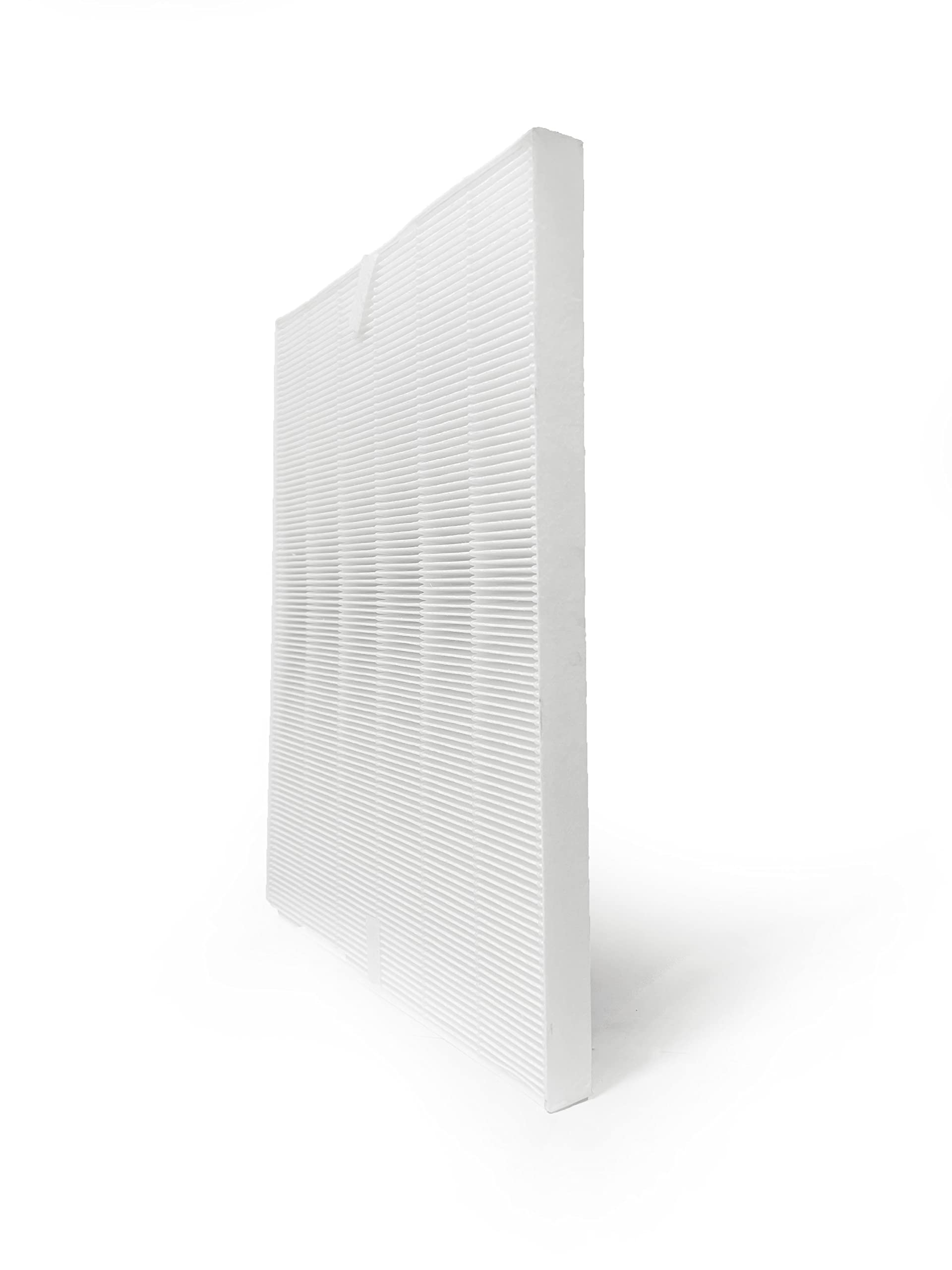 Nispira 116130 5500-2 Air Purifier Replacement Filter H for Winix 5500-2 AM80 True HEPA Activated Carbon 16.25 L x 12.5 W x 1.5 TH, 2 Sets