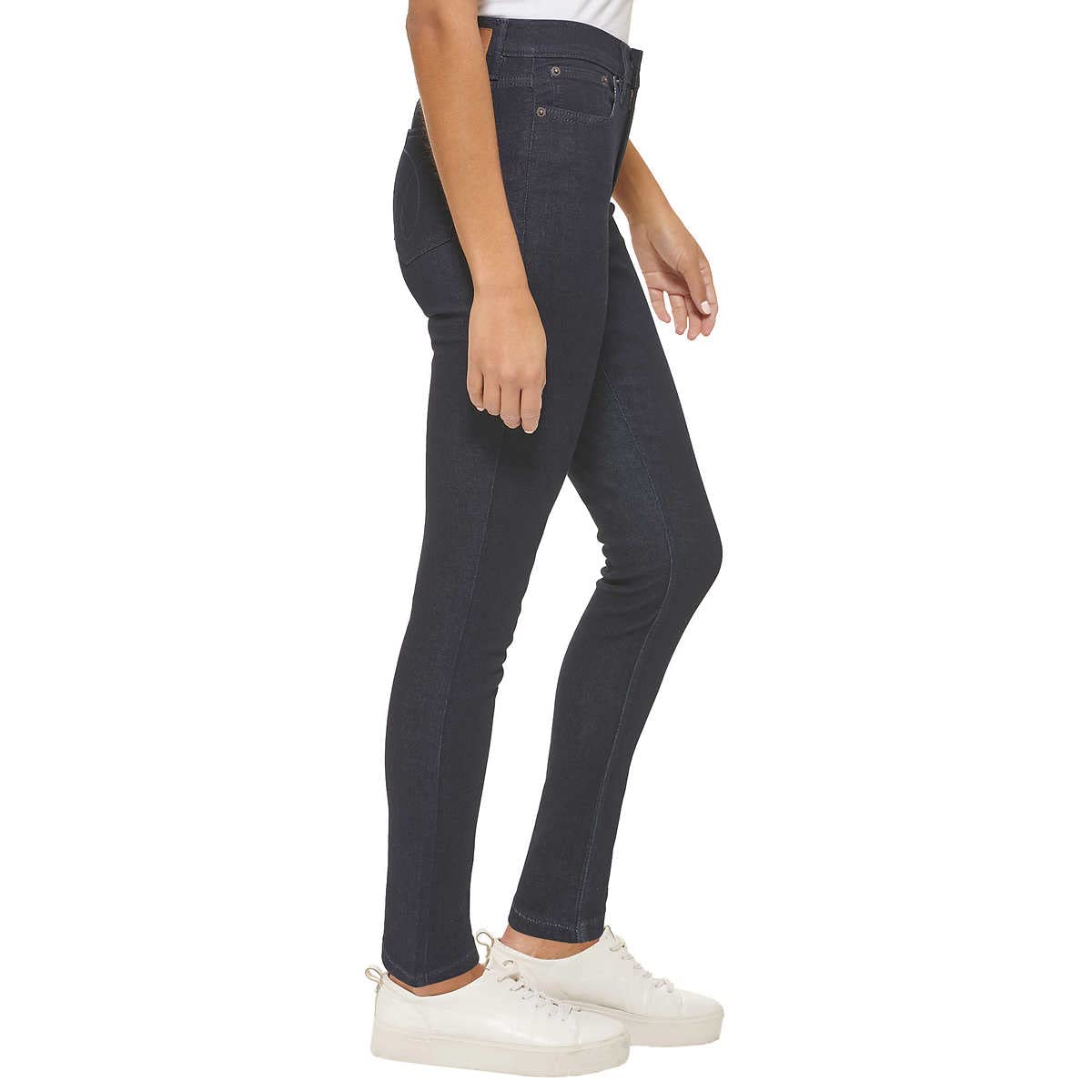 Calvin Klein Jeans Ladies' High Rise Jeans - Dark Blue 18