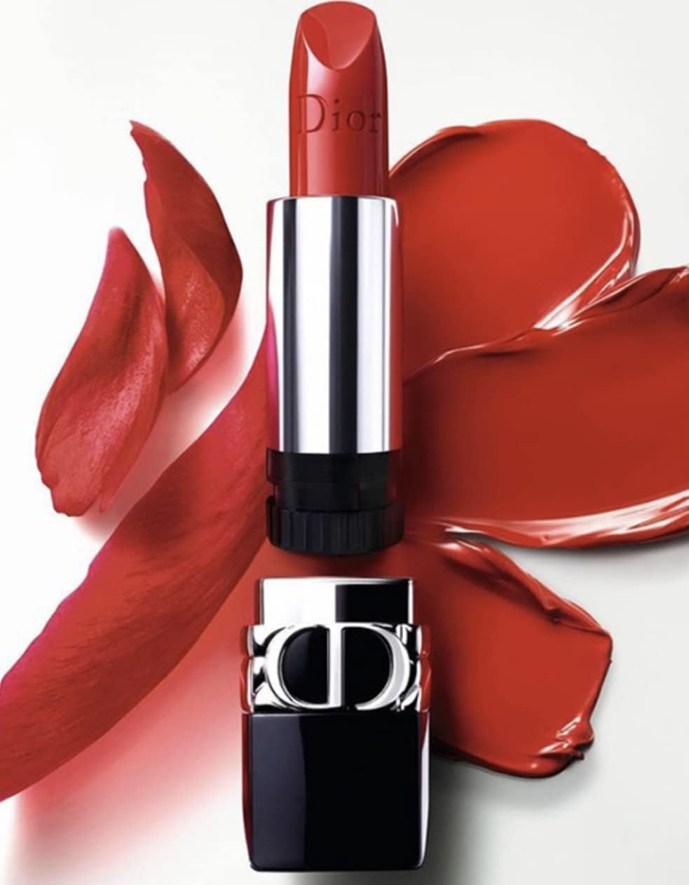 Dior Rouge Lipstick Refill 999 Matte Red - Full Size 0.12oz / 3.5mL