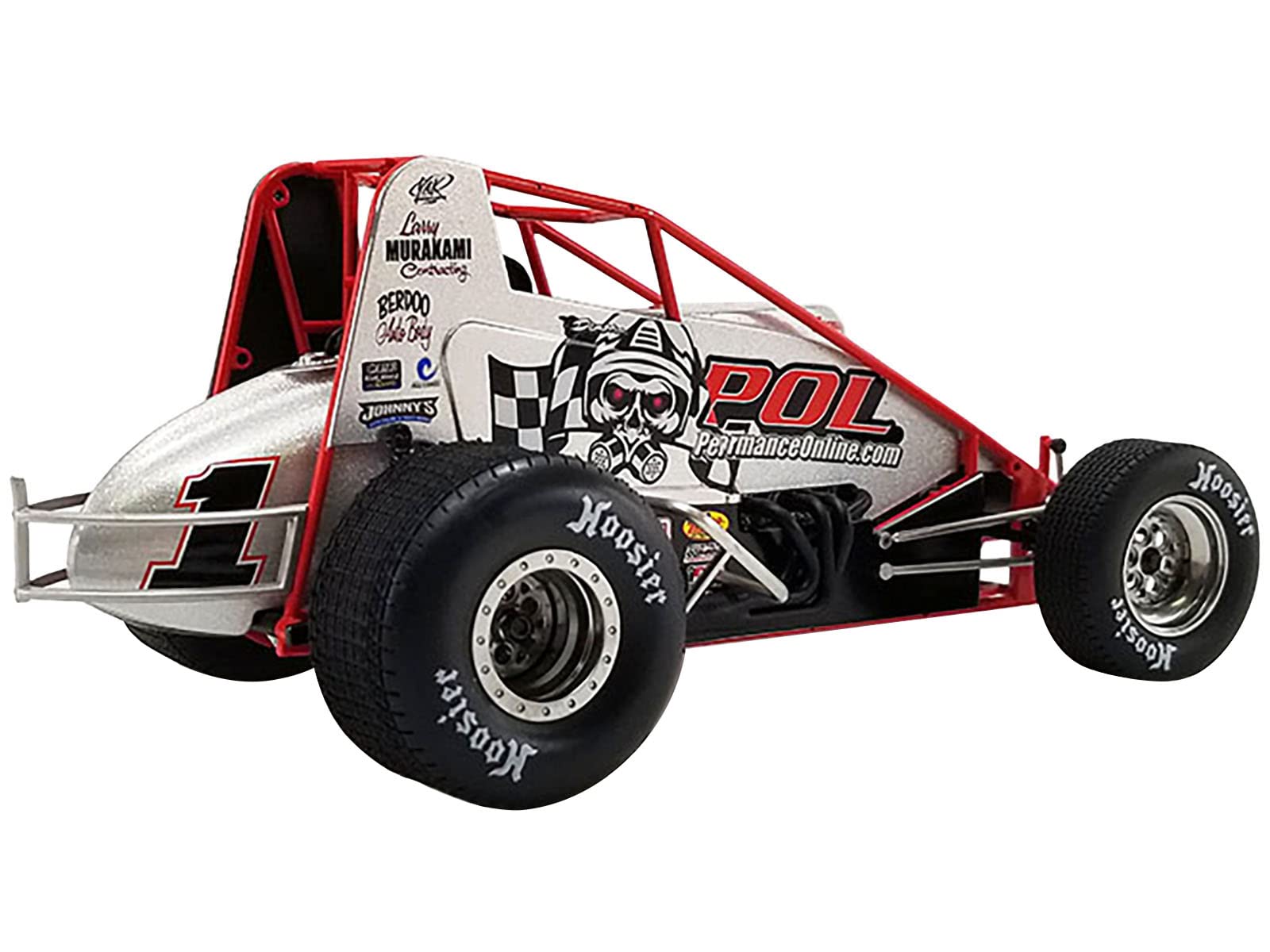 Sprint Car #1 Damion Gardner Performance Online Alexander Racing USAC/CRA (2021) 1/18 Diecast Model Car by Acme A1809900