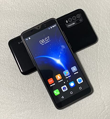 zsddzzy Smartphone,N25 Unlocked Cell Phone,Dual SIM Card,5.72-inch Screen,1GB RAM ,8GB ROM,Front and Rear Cameras,Supports The SIM Card 3GWCDMA:850/2100MHZ(Black