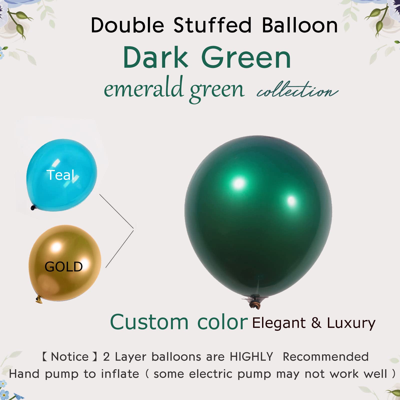 Emerald Green Silver Balloon Garland Arch Kit Double Stuffed Dark Green Black Balloons With Silver Star Balloons for Luxury Birthday Party Christmas grad decorations 2025 Decorations