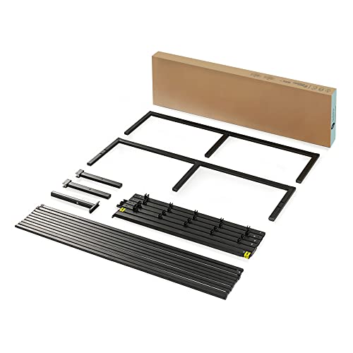 Best Price Mattress 14 Inch Metal Platform Beds w/Heavy Duty Steel Slat Mattress Foundation (No Box Spring Needed), Black