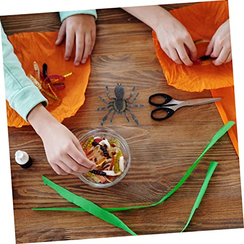 Alasum Plastic Animals Figures 28 pcs Models Decorative Scene Figures Realistic Model Party Fake Decor Creepy Prank Toys Spiders Decors Simulation Plastic Spider Prop Halloween Halloween Decor