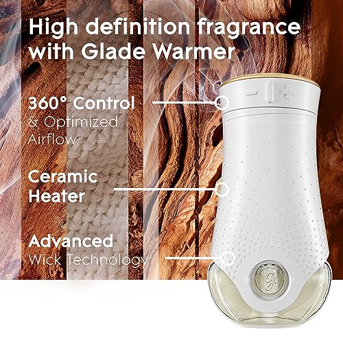 Glade PlugIns Scented Oil 10 Refills, Air Freshener, Cashmere Woods, 10 x 0.67 oz, Packaging May Vary