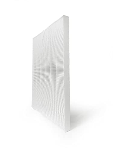 Nispira 116130 5500-2 Air Purifier Replacement Filter H for Winix 5500-2 AM80 True HEPA Activated Carbon 16.25 L x 12.5 W x 1.5 TH, 1 Set