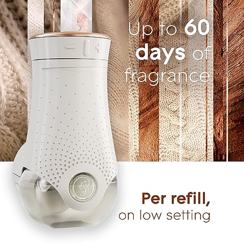 Glade PlugIns Scented Oil 10 Refills, Air Freshener, Cashmere Woods, 10 x 0.67 oz, Packaging May Vary