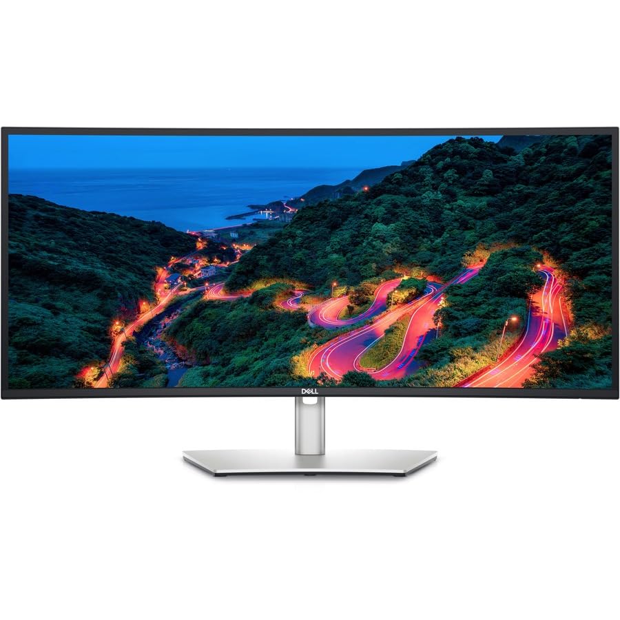 Dell UltraSharp U3423WE 34.1" WQHD Curved Screen WLED LCD Monitor - 21:9