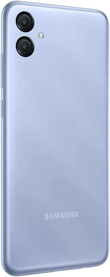 Samsung Galaxy A04e 4G LTE 32GB+3GB Latin Specs (Only Tmobile/Metro/Mint US Market) 6.5" Dual Sim 13MP Dual Camera SM-A042M/DS + (W/Fast Car Chager Bundle) (Light Blue)