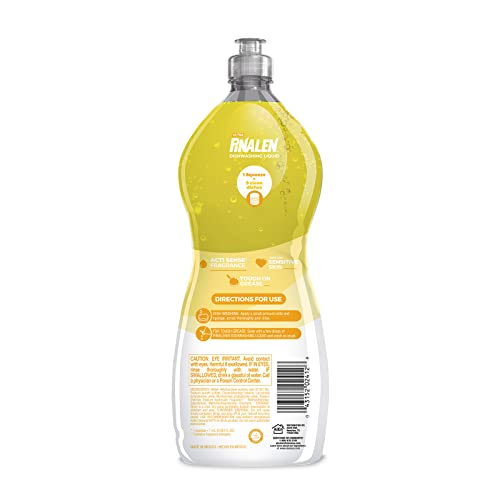 PINALEN Dishwashing Liquid Lemon Energy, 25.3 fl. oz., 1.78 pounds (2412)