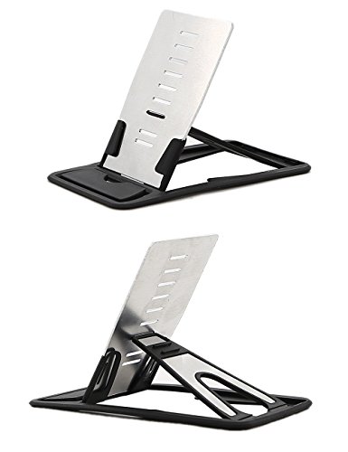 iMangoo iPhone Kickstand, iPad Mini Kickstand, Multi-Angle Holder Tablet Dock Adjustable Foldable Cradle Portable Desk Stand Fold-up Smartphone Stands Holders for Apple iPhone, iPad, Samsung, OnePlus