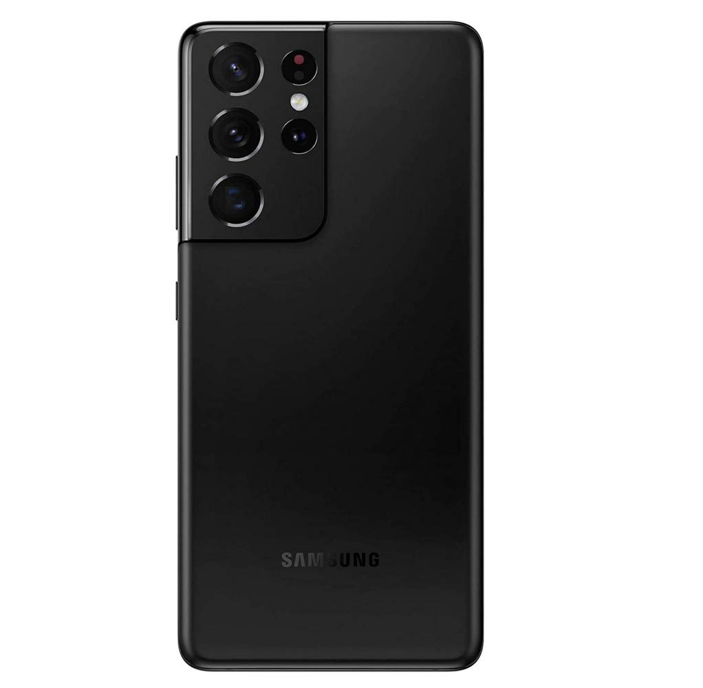 SAMSUNG Galaxy S21 Ultra G998 5G | T-Mobile Locked Android Smartphone | US Version 5G Smartphone | Pro-Grade Camera, 8K Video, 108MP High Resolution | 128GB - Phantom Black (Renewed)
