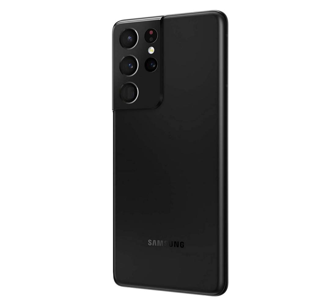 SAMSUNG Galaxy S21 Ultra G998 5G | T-Mobile Locked Android Smartphone | US Version 5G Smartphone | Pro-Grade Camera, 8K Video, 108MP High Resolution | 128GB - Phantom Black (Renewed)