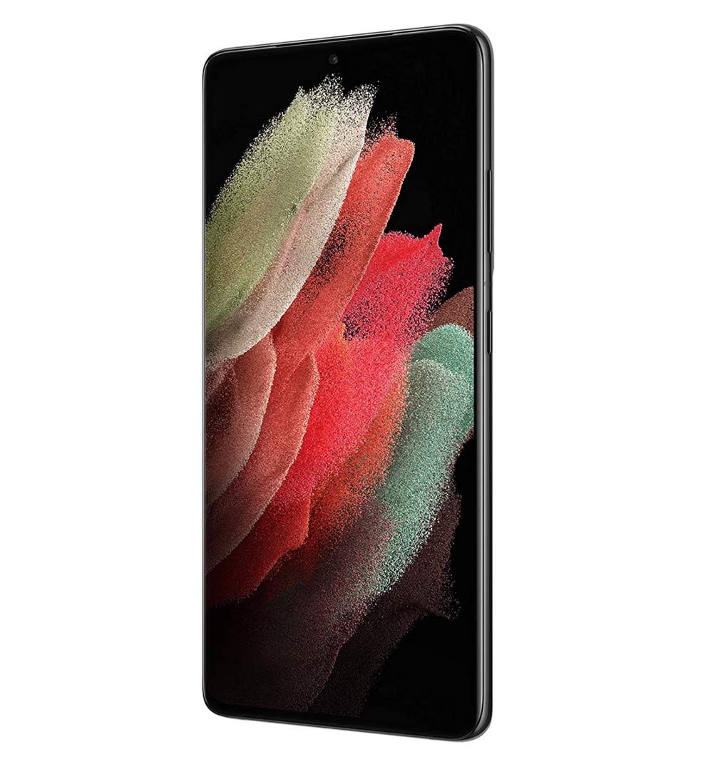 SAMSUNG Galaxy S21 Ultra G998 5G | T-Mobile Locked Android Smartphone | US Version 5G Smartphone | Pro-Grade Camera, 8K Video, 108MP High Resolution | 128GB - Phantom Black (Renewed)