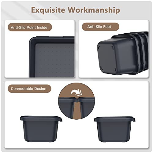 ใ๐ฐ๐ฎ๐ฃ๐๐ฆใA-LUGEI Tool Box Organizer Tray Divider Set, Desk Drawer Organizer, Garage Organization and Storage Toolbox Accessories for Rolling Tool Chest Cart Cabinet Work Bench Small Parts