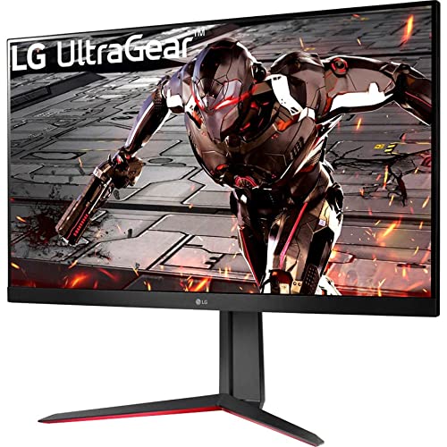 LG 32GN650-B Ultragear Gaming Monitor 32โ QHD (2560 x 1440) Display, 165Hz Refresh Rate, 1ms MBR, HDR 10, sRGB 95% Color Gamut, AMD FreeSync โ Black