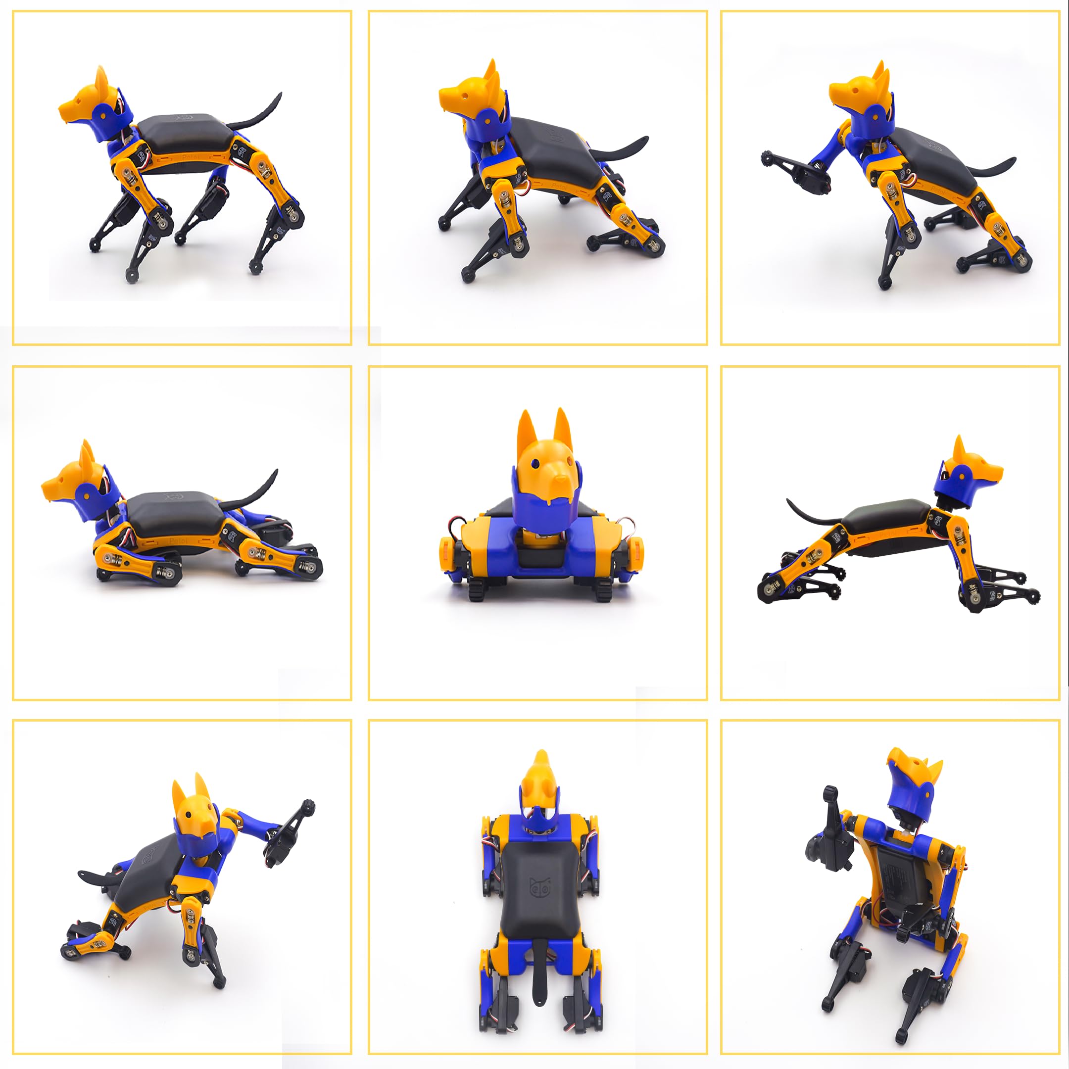 Bittle Robot Dog Kit(Construction) | Coding Smart Robot Pet, Quadruped Robot Kit for STEM & Robotics Education | Programmable Open Source, App Control IoT Robot for Engineers, Geeks, & Students