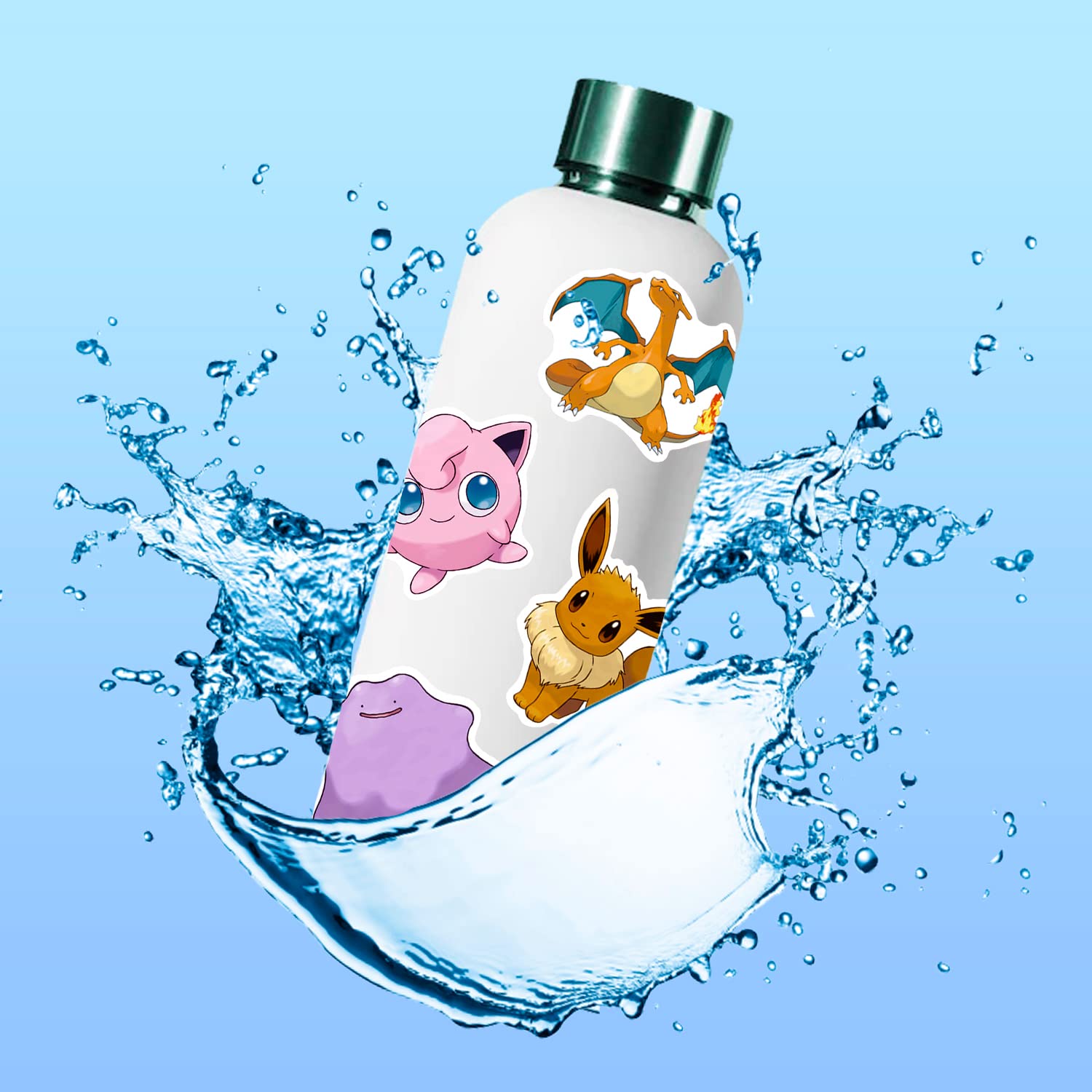 300 PCS Cute Cartoon Anime Stickers Cool Cartoon Stickers for Water Bottles,Laptop,Phone,Skateboard,Bicycle