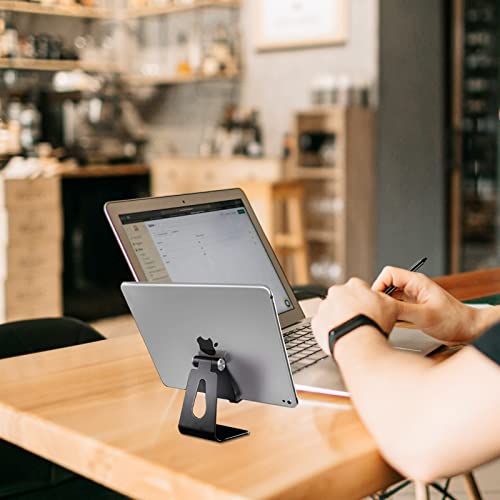 YODAJUN Adjustable Cell Phone Stand, Aluminum Desktop Phone Dock Holder Compatible with All Mobile Phone, iPhone, iPad, Tablet 4-10ββ Desk Accessories