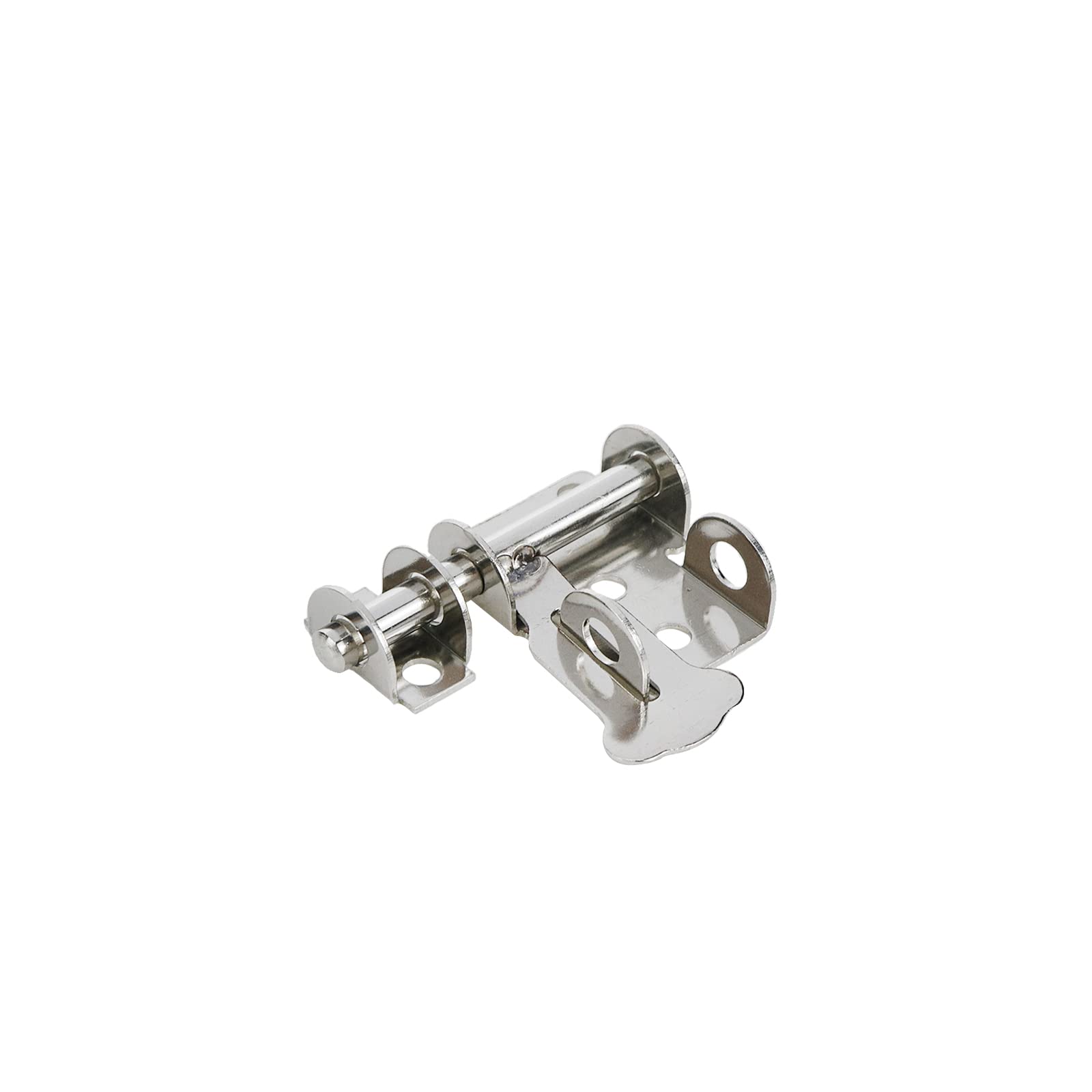 Pufguy Slide Bolt Latch Sliding Bolt Gate Latch Stainless Steel Sliding Door Locks for Shed Door Barn Door Yard Door Wooden Fence-2pcs
